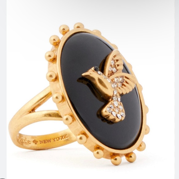 kate spade | Jewelry | Kate Spade Bird Cameo Ring | Poshmark